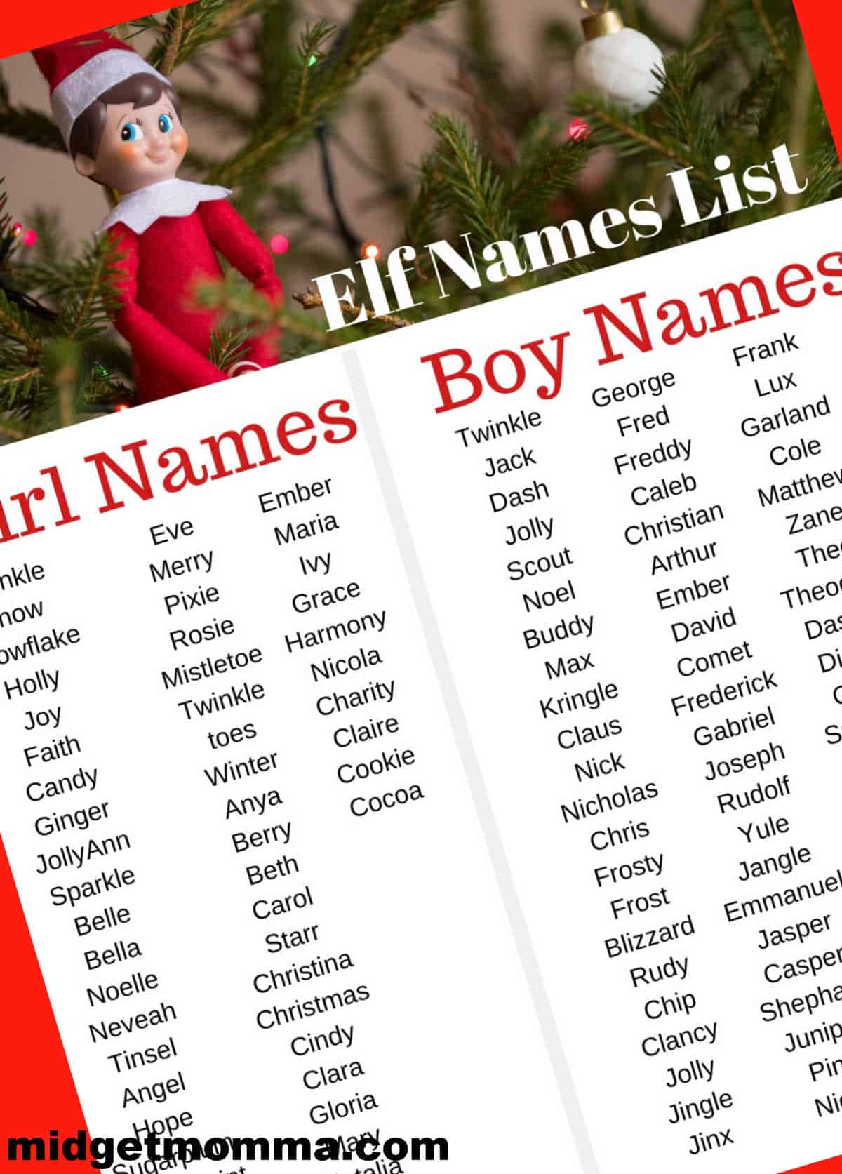 Elf On The Shelf Names: A Guide to Naming Your Magical Companion ...