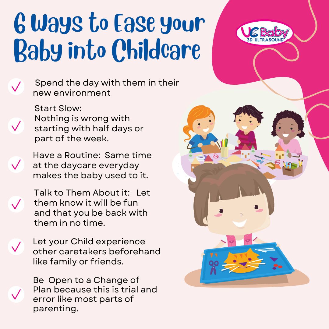 How To Help Your Baby Make The Transition To Child Care - Mammy Cares